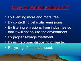 Pollution | PPT