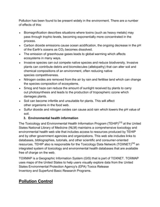 Pollution | PDF