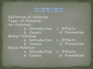 Pollution | PPT