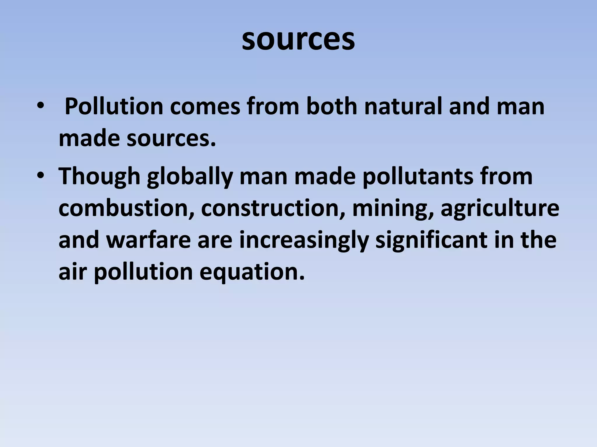 Pollution important | PPT