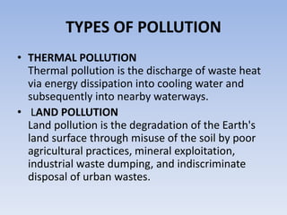 Pollution important | PPTX