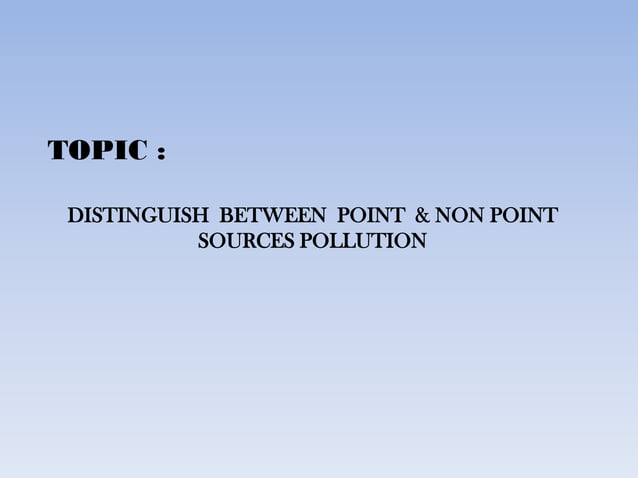 IB ESS Topic 5 Pollution Management | PDF