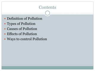 Pollution | PPT