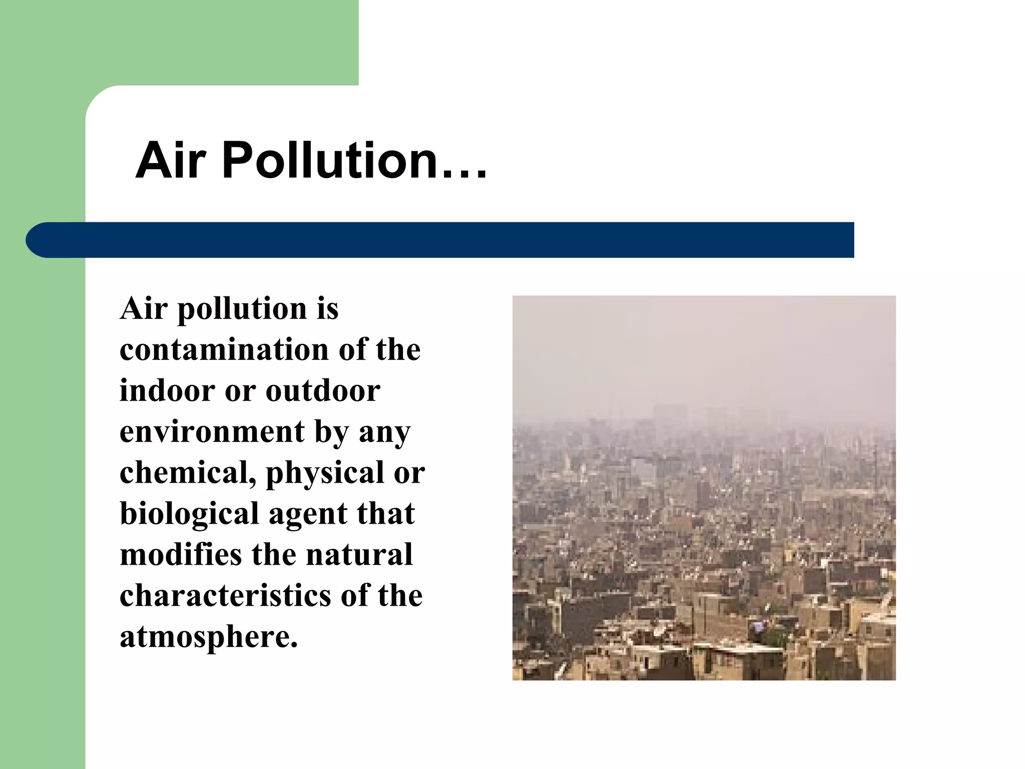Environmental Pollution and its control measures | PPT