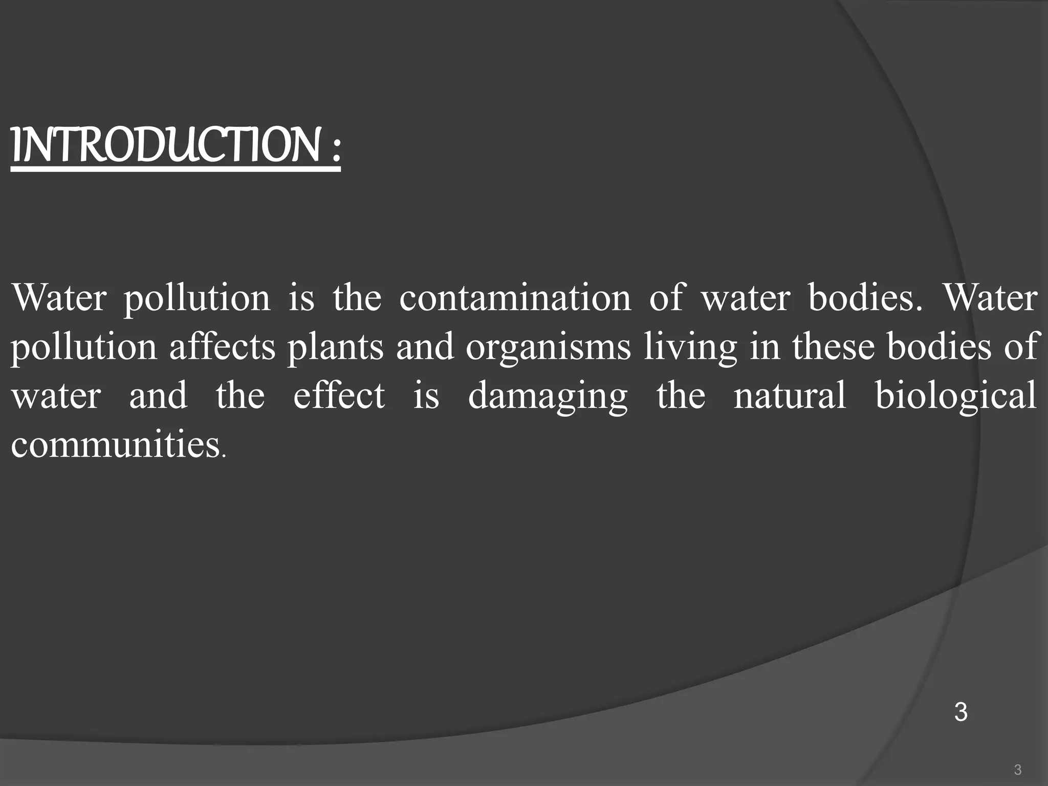 Water Pollution and its control through biotechnology | PPTX