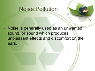 Pollution | PPTX | Indoor Environmental Quality | Home & Garden