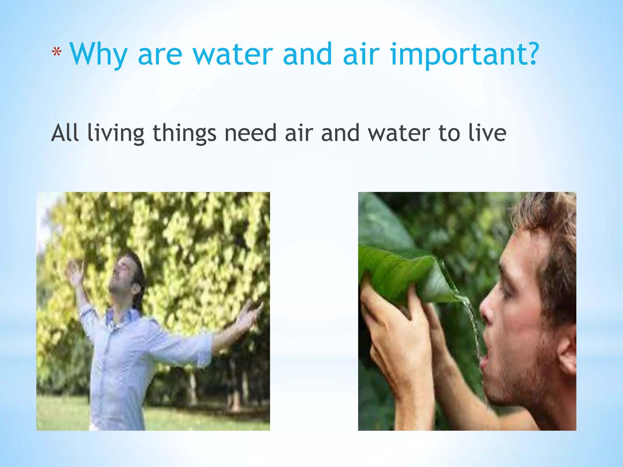 Uses of water | PPTX