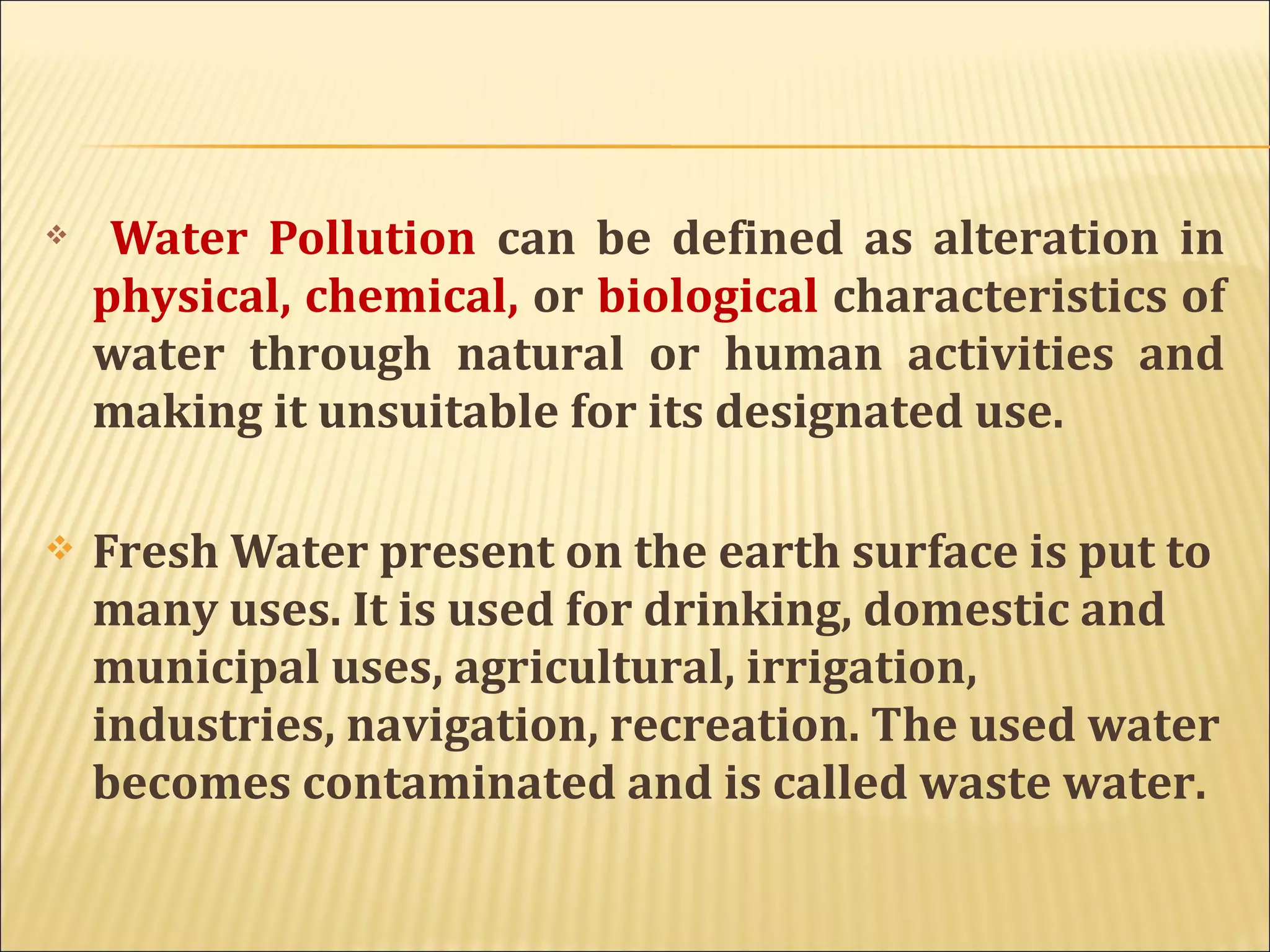 Environmental pollution causes & effect | PPT