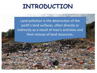 Land Pollution | PPTX
