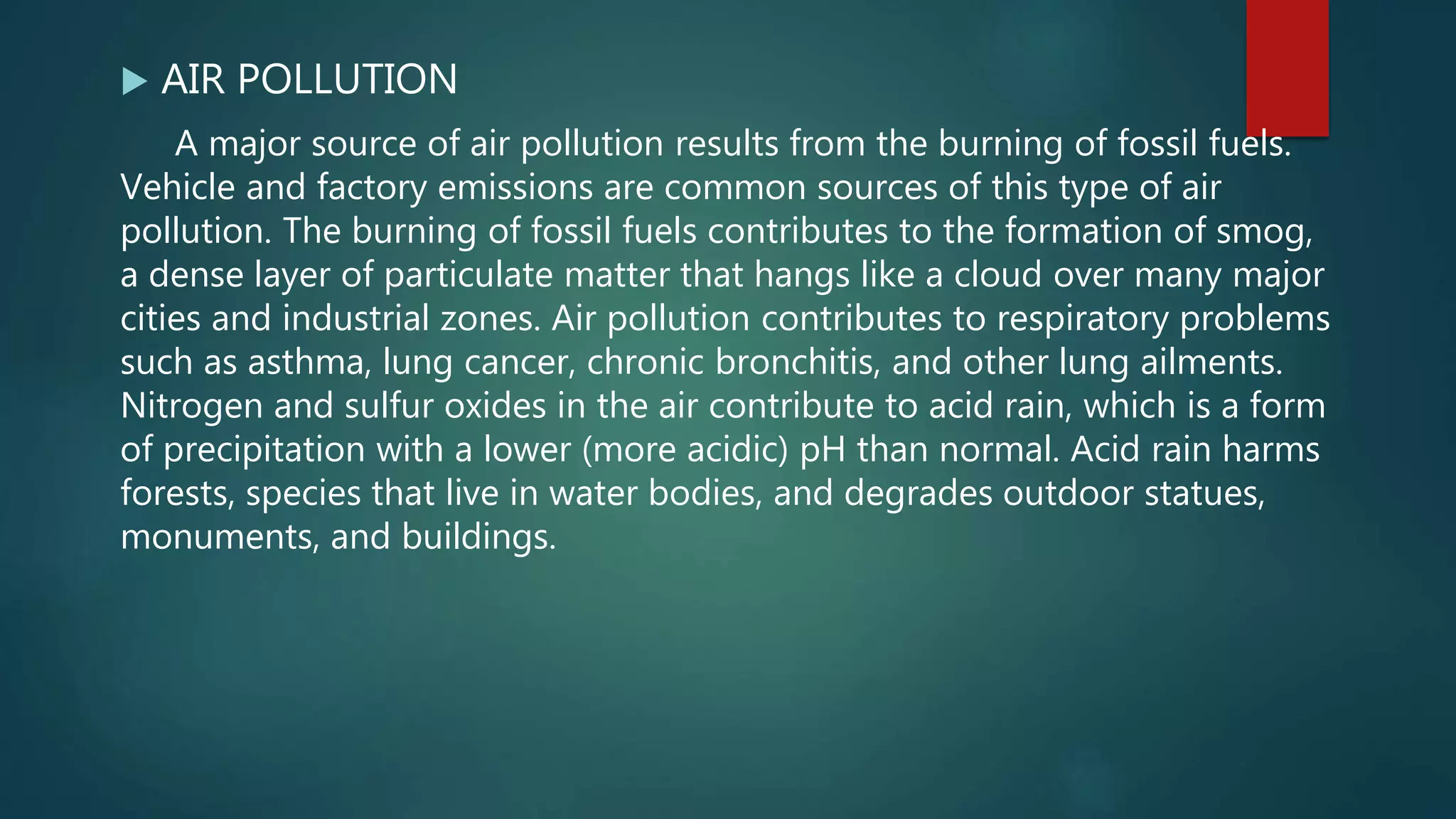 Pollution and its types ppt PACY CANLAS | PPTX