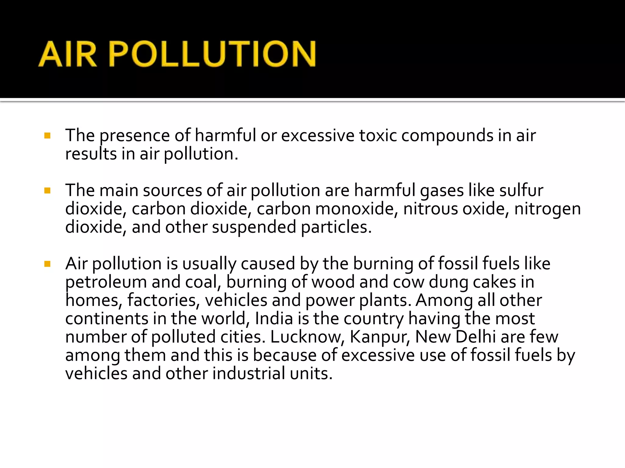 Pollution | PPTX