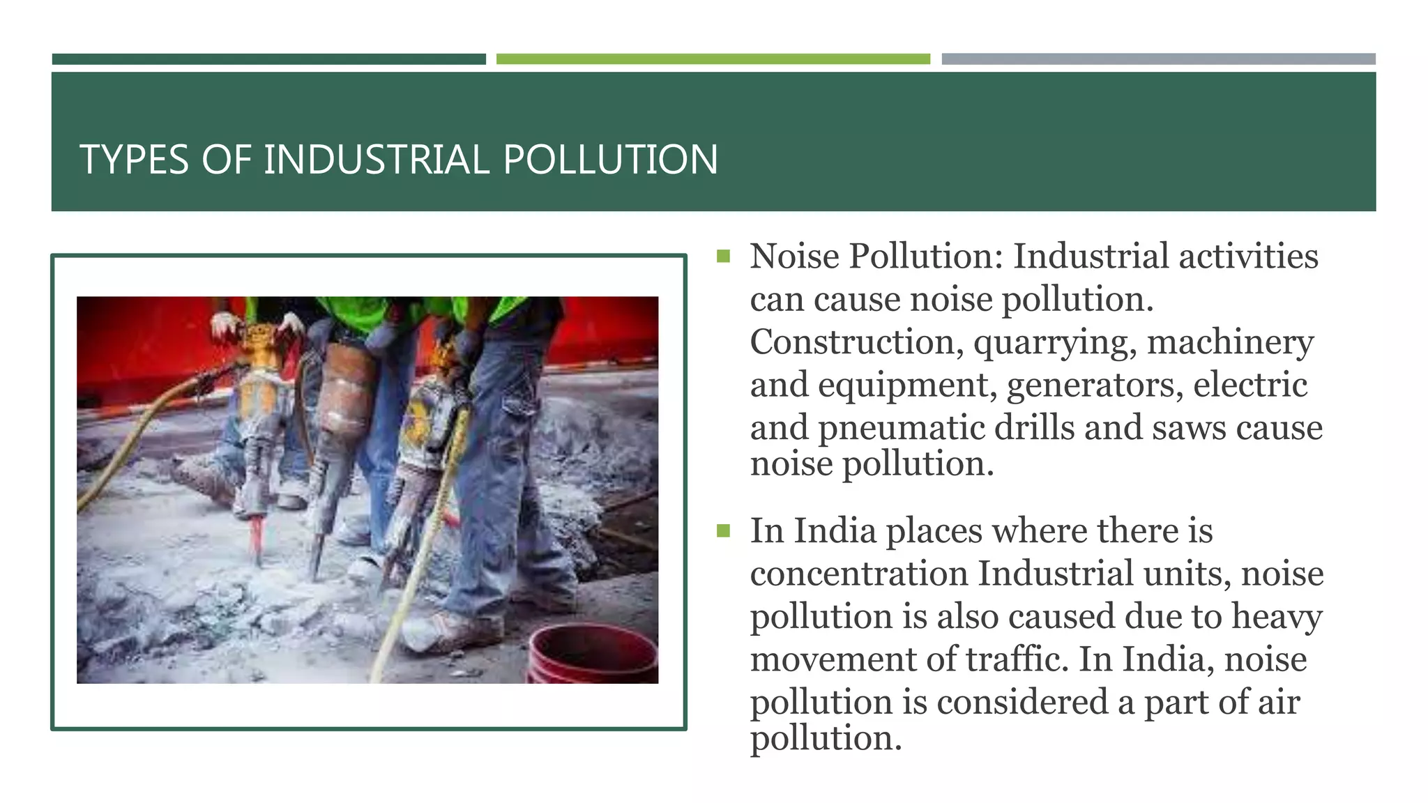 Industrial Pollution in India | PPTX