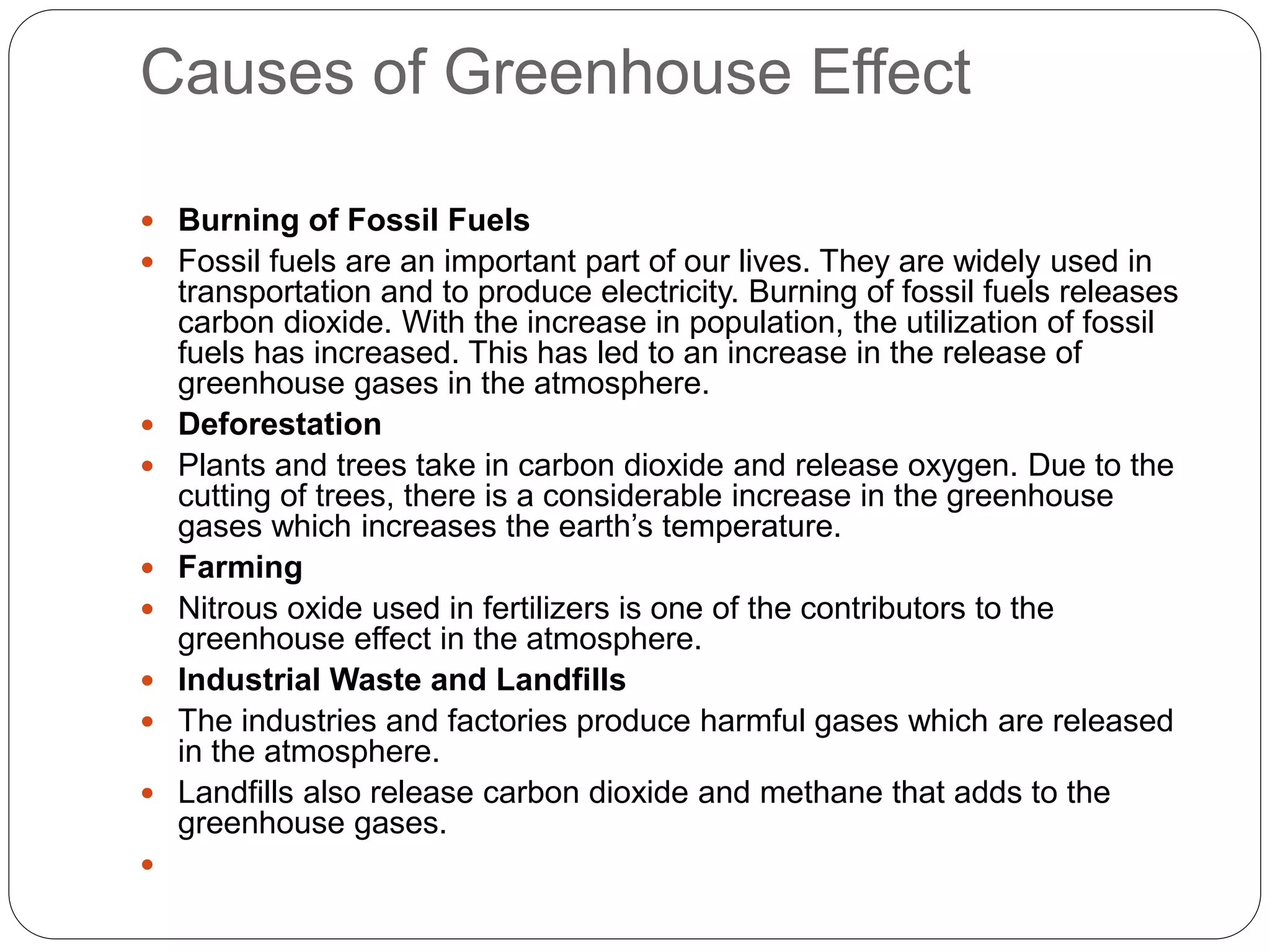 Different types of pollution, it's causes and effects. | PPTX