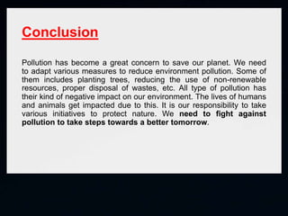 Pollution | PPTX