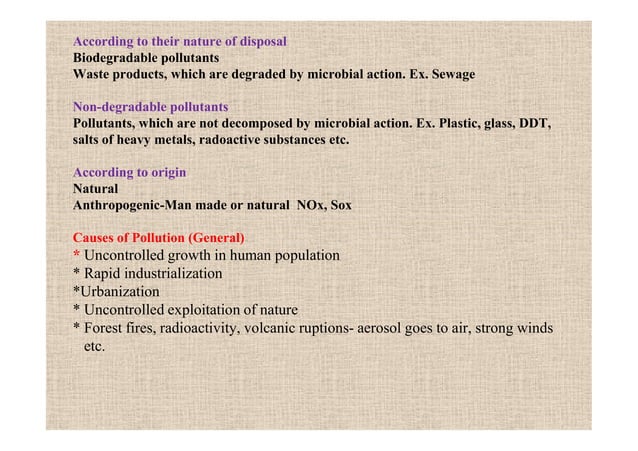 environmental harmful effects | PDF