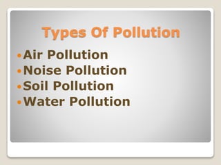 Pollution-Definition and Types Of Pollution.pptx | Indoor Environmental ...