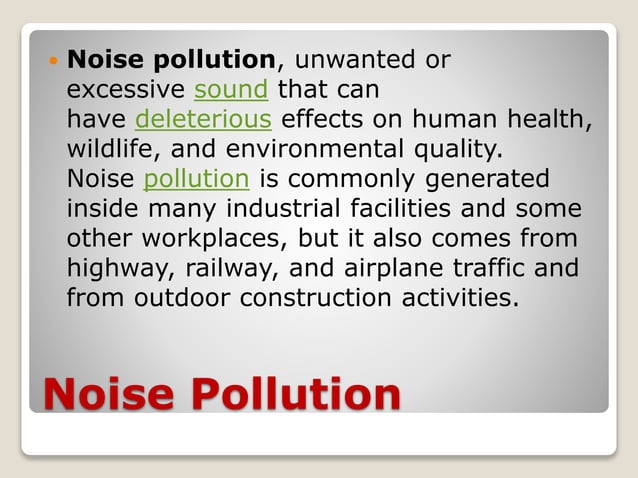 Pollution-Definition and Types Of Pollution.pptx | Indoor Environmental ...