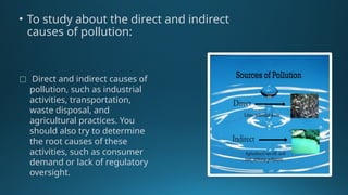 Pollutions and their solutions with pptx | PPT
