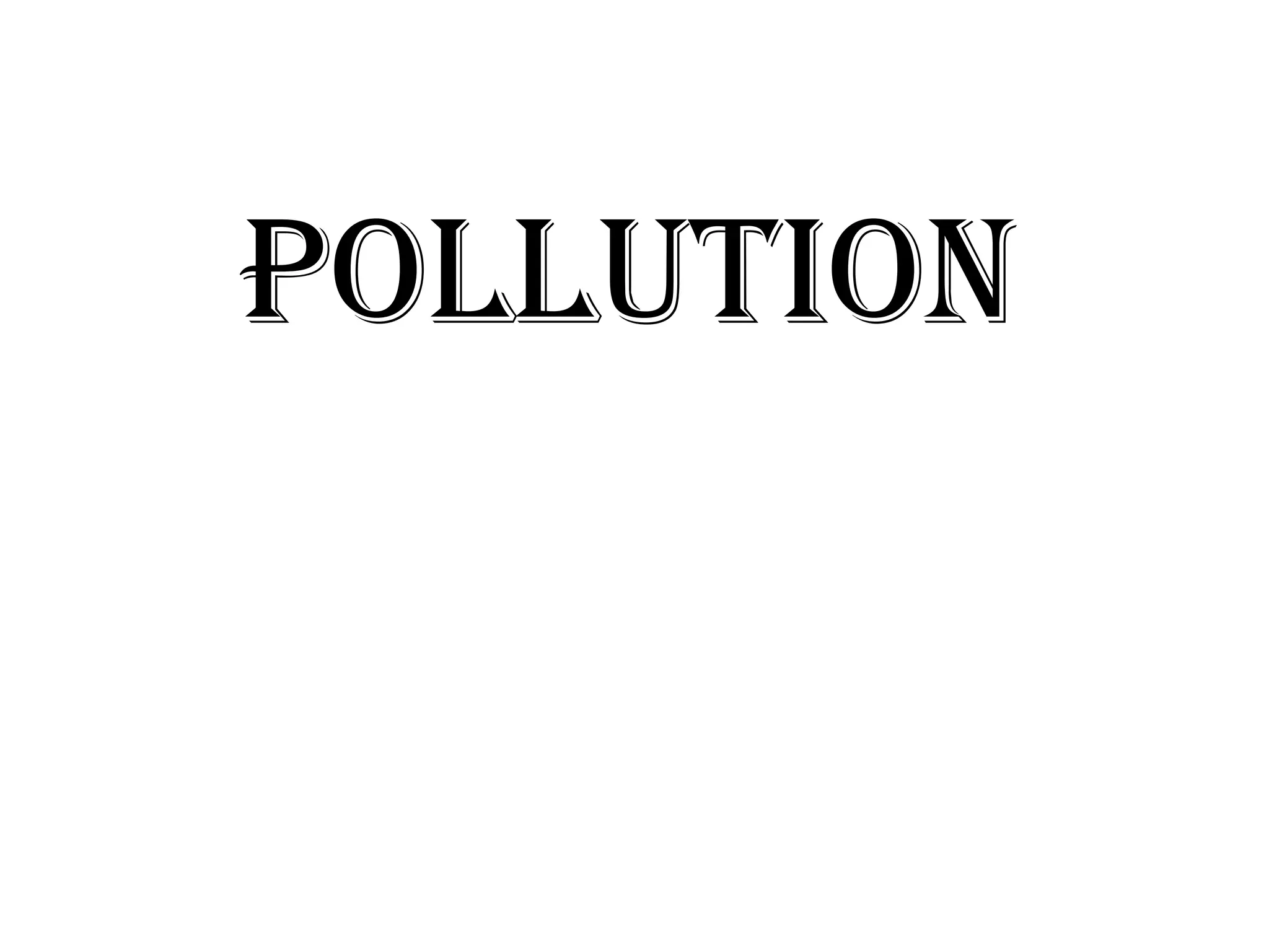 ojasva a student of class 4 made this ppt on pollution. helping ...