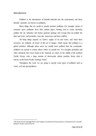 Pollution final | PDF