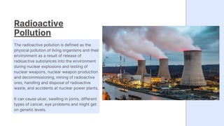 Pollution and its types | PDF