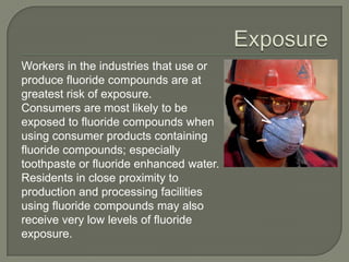 Fluoride as a pollutant | PPTX