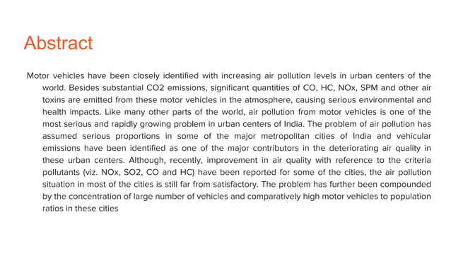 Pollution analysis using GIS | PPTX | Indoor Environmental Quality ...