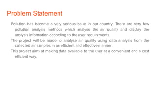 Pollution analysis using GIS | PPTX | Indoor Environmental Quality ...
