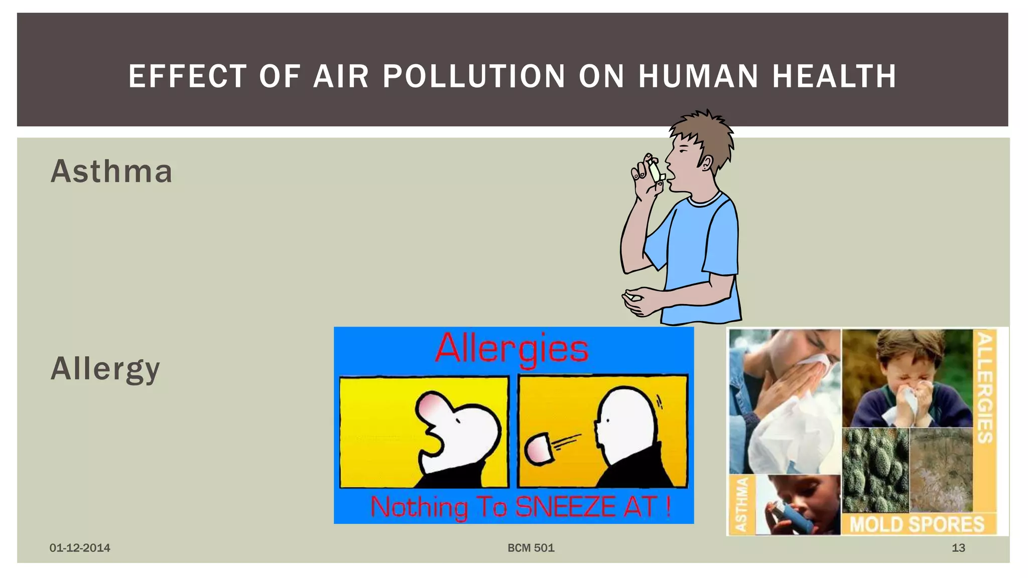 Pollution and human health | PPTX