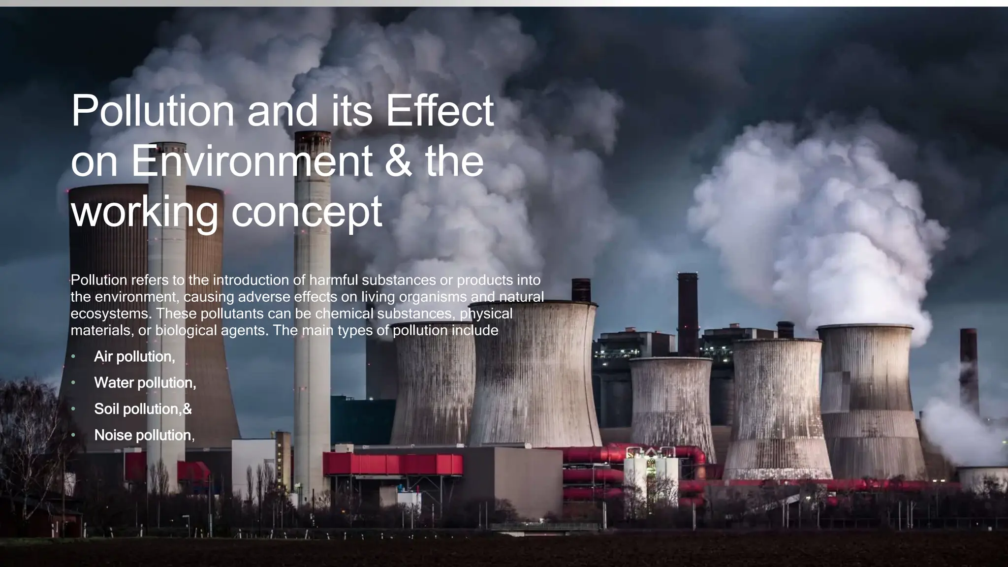 Pollution and its Effect on Environment.pptx