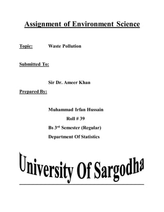 Pollution and its types | DOCX