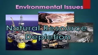 Pollution and resource depletion | PPT