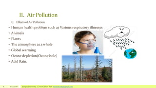 Pollution, another plague of 21st century | PPT