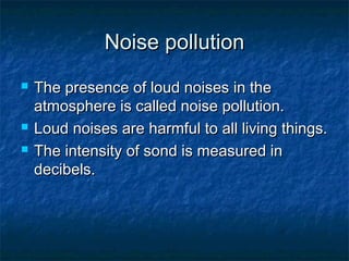 Pollution by amalia hervas | PPT