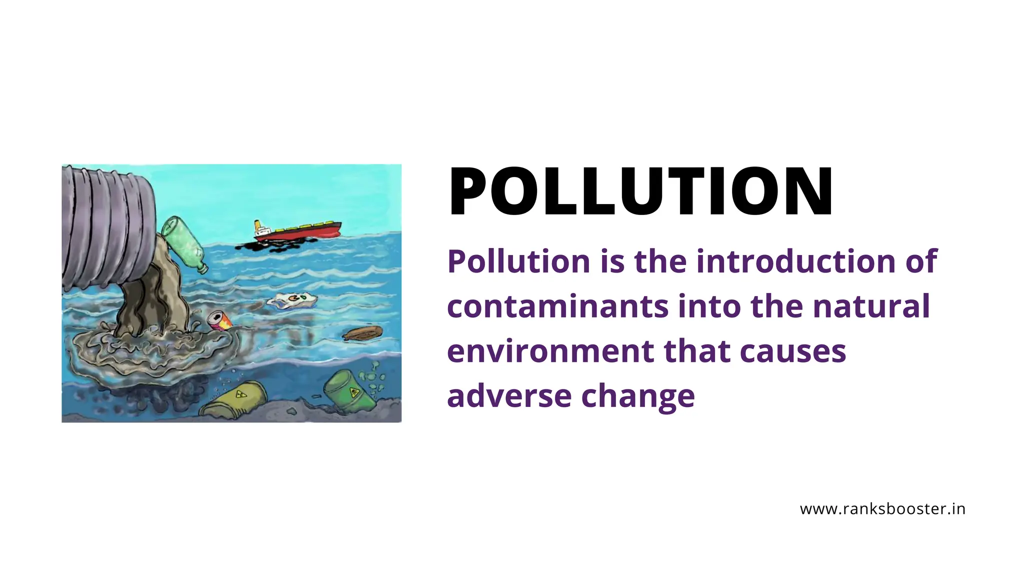 Pollution of water by ranksbooster.in.pptx