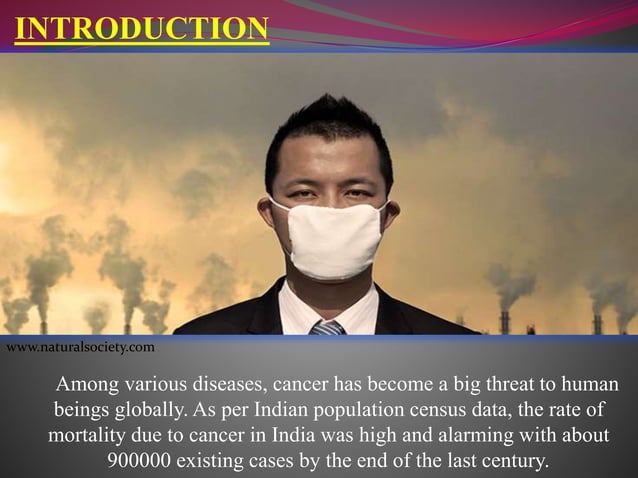 Pollution & cancer | PPTX | Cancer | Diseases and Conditions