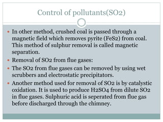 Pollution & control | PPTX