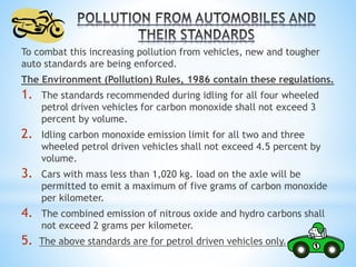 Pollution control acts and regulations of India | PPTX