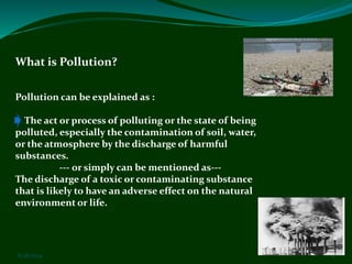 Pollution control- an instituitional approach through environmental ...