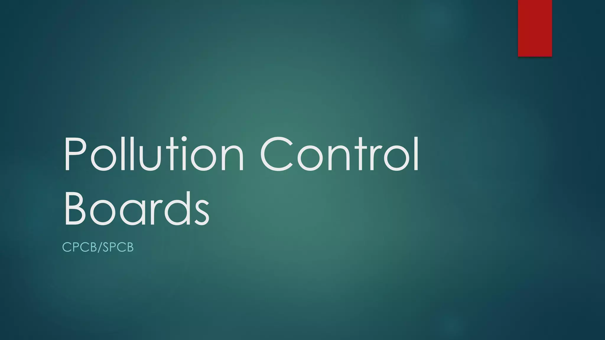 Pollution control boards sb | PDF