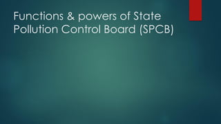 Pollution control boards sb | PDF