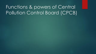 Pollution control boards sb | PDF