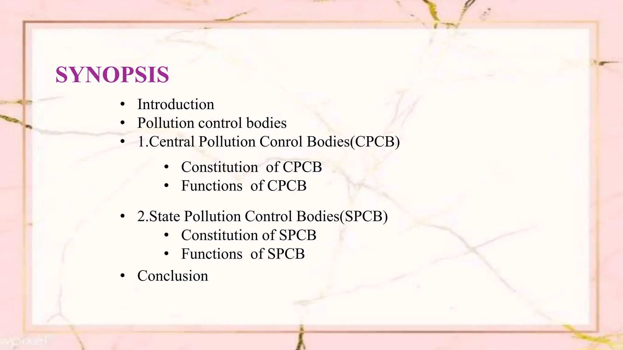 Pollution control bodies ^0 environmental laws.pptx