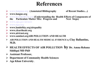 Pollution Effects On Health | PPT
