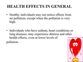 Pollution Effects On Health | PPT