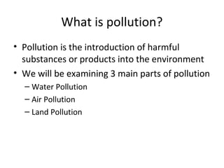 Pollution ell | PPT