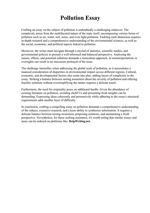 Pollution Essay.pdf