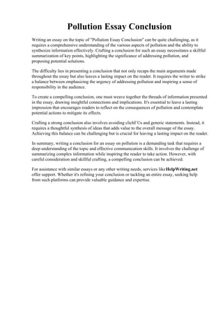 Pollution Essay Conclusion.pdf