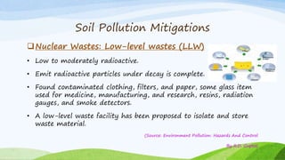 Pollution hazards and its mitigations | PPTX