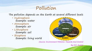 Pollution hazards and its mitigations | PPTX